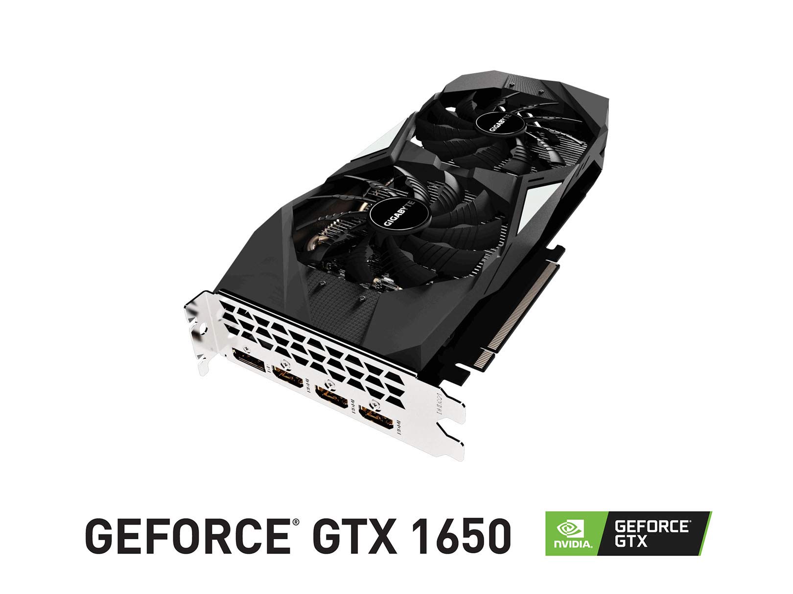 Gigabyte Gv-N1650OC-4GD GeForce GTX 1650 OC 4G Graphics Card, 2X Windforce Fans, 4GB 128-Bit GDDR5, Video Card