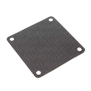 Tebatu PVC Fan Dust Filter PC Dustproof Case Cuttable Computer Mesh Cover 60mm Mesh Black