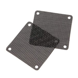 Tebatu PVC Fan Dust Filter PC Dustproof Case Cuttable Computer Mesh Cover 60mm Mesh Black