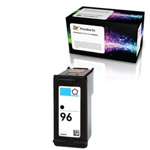 ocproducts refilled ink cartridge replacement for hp 96 for officejet 7310 7210 7410 deskjet 9800 6988 6980 6940 6840 5740 6540 5940 photosmart 8050 8150 8450 8750 (1 black)