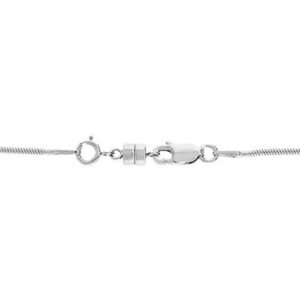 4 - New Solid .925 Sterling Silver Barrel Magnetic Converter Necklace Clasp for Necklaces, Bracelets, and Anklets. - Jewelry by Sweetpea