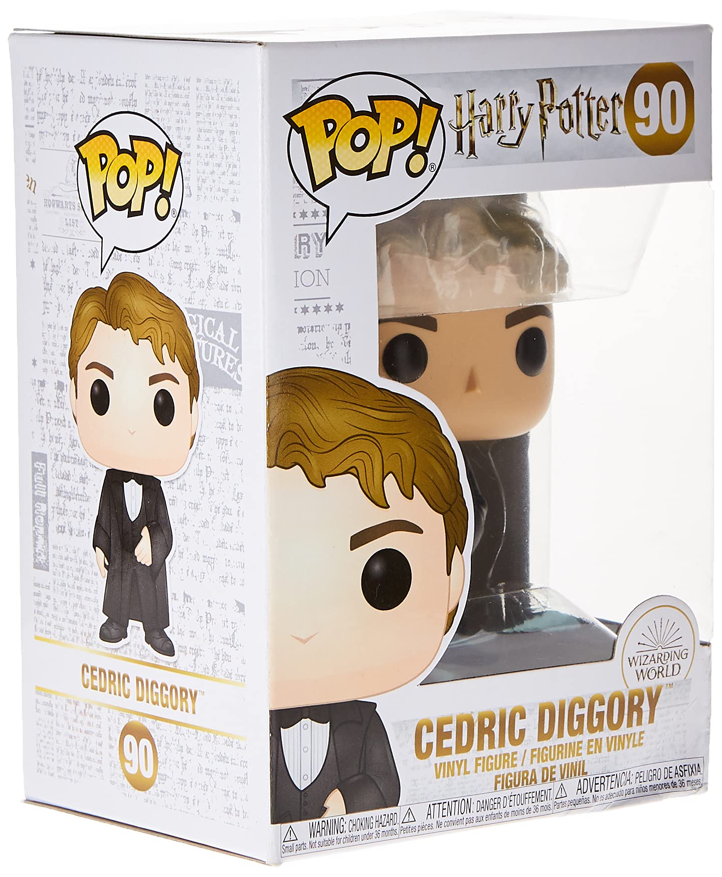 Funko Pop! Movies: Harry Potter - Cedric Diggory (Yule), Multicolor, Standard