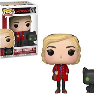 Funko POP The Chilling Adventures of Sabrina - Sabrina Spellman with Salem Pop! Vinyl Figure (Includes Compatible Pop Box Protector Case)