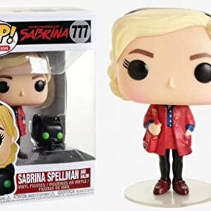 Funko POP The Chilling Adventures of Sabrina - Sabrina Spellman with Salem Pop! Vinyl Figure (Includes Compatible Pop Box Protector Case)