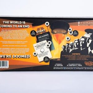 We're Doomed! - Apocalypse Survival Board Game - Cooperative Strategy for 4-10 Players - 15-Minute Race to Escape - Ideal for Competitive Game Nights & Group Gatherings