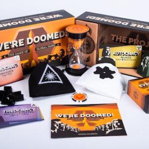 We're Doomed! - Apocalypse Survival Board Game - Cooperative Strategy for 4-10 Players - 15-Minute Race to Escape - Ideal for Competitive Game Nights & Group Gatherings