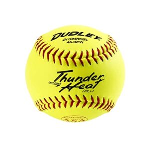 Thunder Heat Softball, ASA, 11-In., 6-Pk.