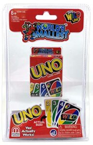 world's smallest uno card game