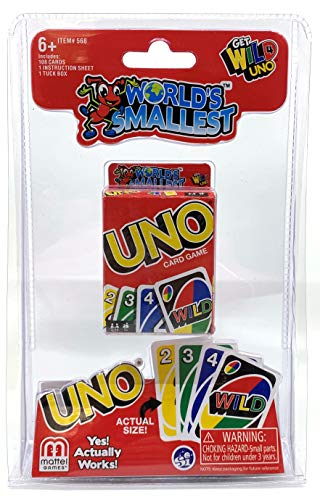 World's Smallest Uno Card Game