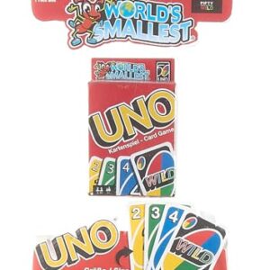 World's Smallest Uno Card Game