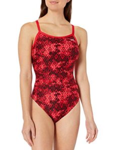 tyr glacial diamondfit, red, 30