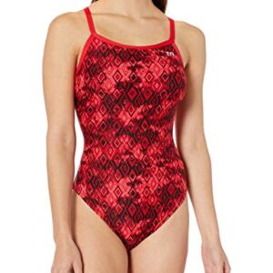 TYR Glacial Diamondfit, RED, 30