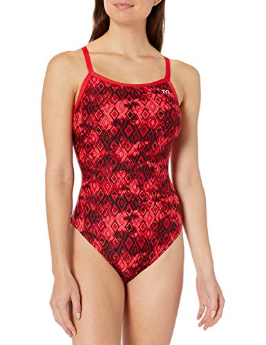 TYR Glacial Diamondfit, RED, 30