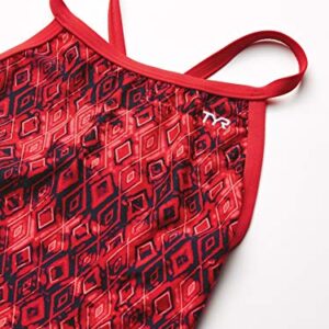 TYR Glacial Diamondfit, RED, 30