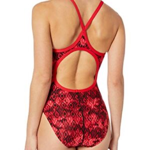 TYR Glacial Diamondfit, RED, 30