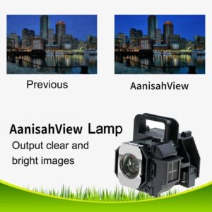 AanisahView ELPLP88 Replacement Projector Lamp for PowerLite Home Cinema 2040 1040 2045 740HD 640 EX3240 EX7240 EX9200 EX5250 EX5240 VS240 VS345 VS340 965H S27 W29 97H 98H 99WH 955WH X27