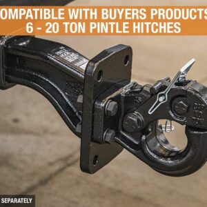 Buyers Products - PM25812 3 Position Pintle Hook Mount for 2-1/2 Inch Receiver-20,000 M.G.T.W.