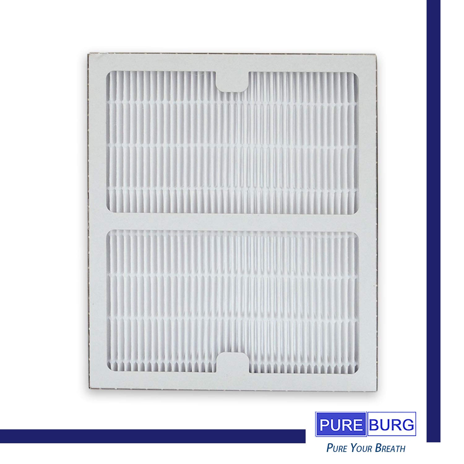 PUREBURG IAF-H-100B True HEPA Replacement Filter Kit 1+2 Compatible with Idylis IAF-H-100B, IAP-10-050,IAP-10-125, IAP-10-150, AC-2125, AC-2126, AC-40-140 Air Purifiers