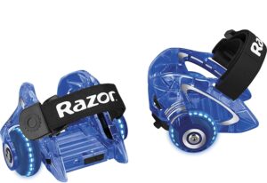 razor jetts dlx heel wheels - blue - ffp