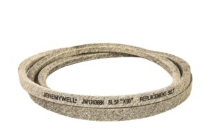 jeremywell mower kevlar belt 174368 fits poulan craftsman husqvarna 180808, made with kevlar, 5/8''x89''