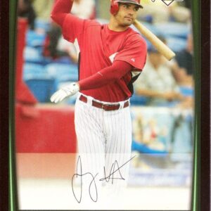 2008 Bowman #204 Joey Votto Baseball Card w/Rookie Card logo