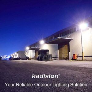 kadision 120W LED Wall Pack with Photocell, 15600LM 5000K 100-277V, Dusk to Dawn Outdoor Commercial Grade Lighting Fixture for Parking Lots, Warehouses, Yards, ETL/cETL Listed