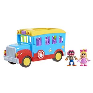 muppet babies friendship school bus, kids toys for ages 3 up by just play