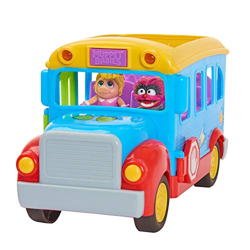 Muppet Babies Friendship School Bus, Kids Toys for Ages 3 Up by Just Play