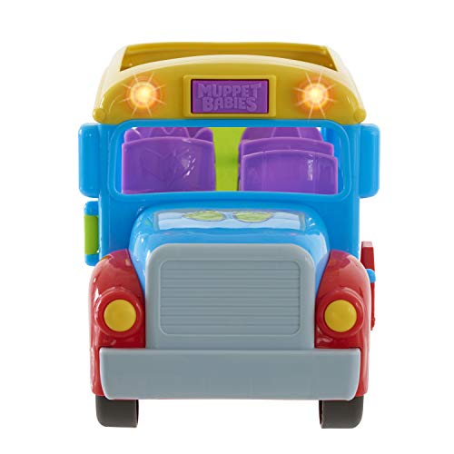 Muppet Babies Friendship School Bus, Kids Toys for Ages 3 Up by Just Play