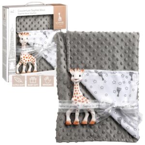 sophie la girafe | gift set | includes sophie doux blanket | ultra-soft blanket | warm cocoon of softness | comfort & soothe | awaken all 5 senses