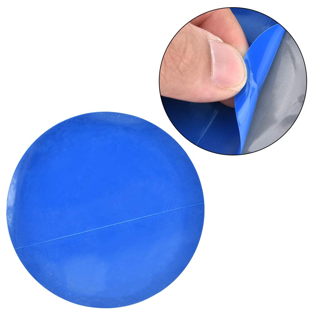 Tire Repair Patch, 80Pcs/Box 58mm Car Round Rubber Tire Tyre Puncture Repair Patch Fast Repair Cold Patch Tubeless Patches