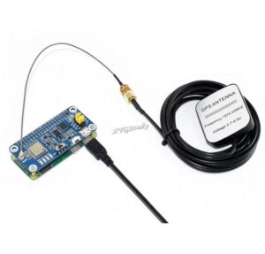 raspberry pi gnss l76x gps hat supports multi-gnss systems gps bds qzss supports dgps sbas interface uart with external antenna industrial pda tracking security system module @xygstudy