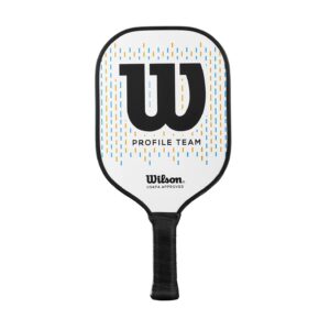 wilson sporting goods profile team pickleball paddle - white/multi