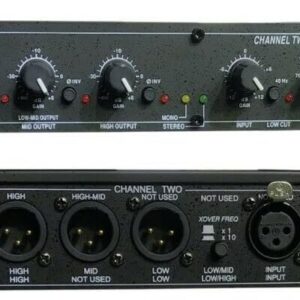 MUSYSIC MU-CO4W Professional 2/3/4-WAY Audio Stereo Sound Processing Crossover