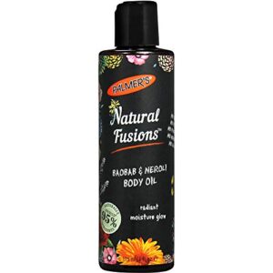 palmer's natural fusions baobab and neroli body oil, 6 ounce