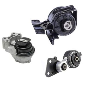 onnuri engine motor & transmission mount compatible with 2007-2010 ford edge/lincoln mkx 3.5l set 3pc -k2587 |a5342 a5431 a5605