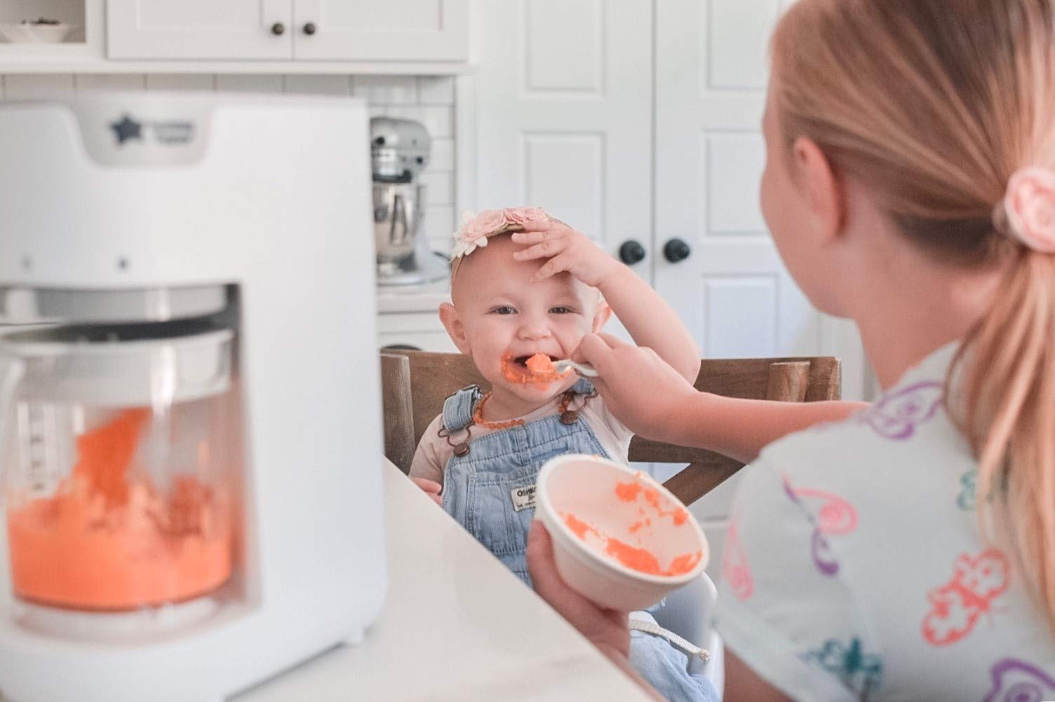 Tommee Tippee Quick-Cook Baby Food Maker, Blender and Steamer, Food Processor, For All Stages of Baby Weaning