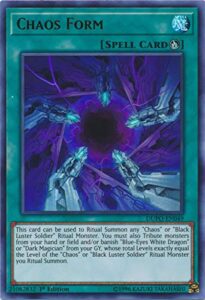 yu-gi-oh! - chaos form - dupo-en049 - ultra rare - 1st edition - duel power