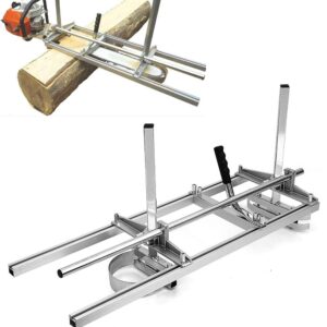 chainsaw mill Portable Chainsaw mill 36" Inch steel and Aluminum Planking Milling Bar Size Cutting Milling (36“)