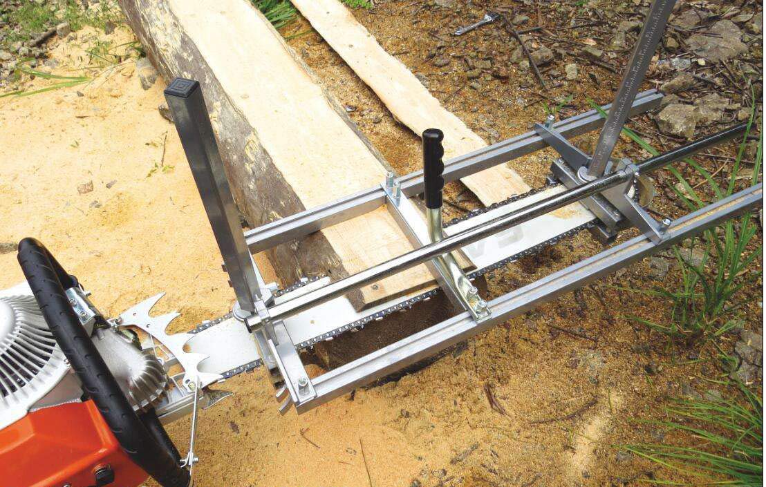 chainsaw mill Portable Chainsaw mill 36" Inch steel and Aluminum Planking Milling Bar Size Cutting Milling (36“)