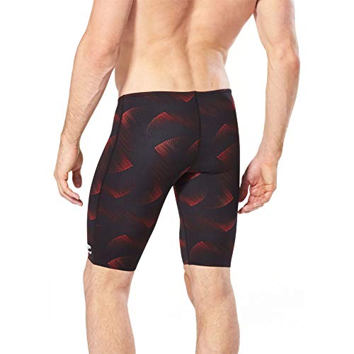 Speedo Men's Swimsuit Jammer Endurance+ Beta Blade Speedo Red, 26