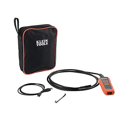 Klein Tools ET20 Wi-Fi Borescope Inspection Camera with Rechargeable Lithium-Ion Battery and On-Board LED Lights