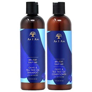 as i am dry & itchy scalp care shampoo and conditioner 12oz