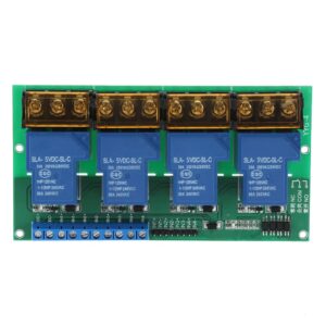 ywbl-wh 30a 4 channel relay module expansion board with optocoupler for arduino dsp avr pic arm (5vdc)