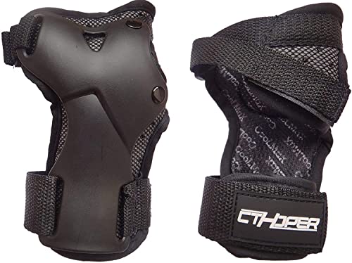 CTHOPER Impact Wrist Guard Protective Gear Wrist Brace Wrist Support for Skating Skateboard Skiing Snowboard Motocross Multi Sport Protection (S)