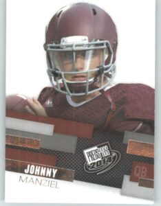 2014 press pass #30 johnny manziel nfl football card nm-mt