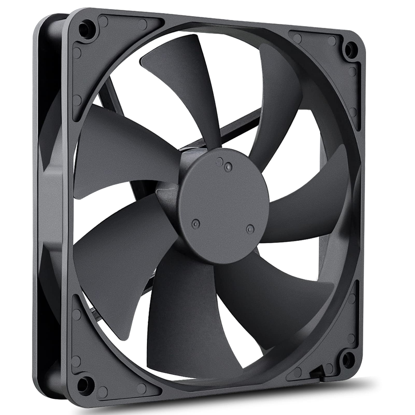 GDSTIME 12V Cooling Fan 1425, 140mm x 25mm Dual Ball Bearings Brushless Cooler Fan