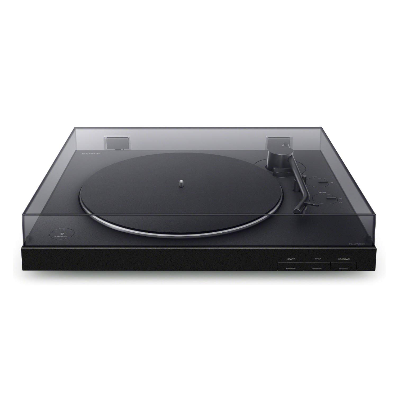 Sony PS-LX310BT Wireless Turntable with Bluetooth Connectivity Bundle with Carbon Fiber Anti-Static Record Brush (2 Items)