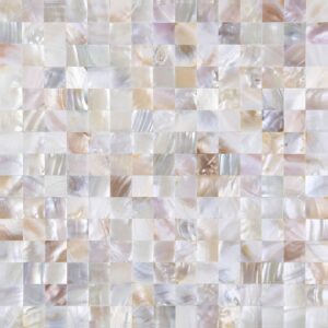 kasaro peel and stick backsplash shell tiles, mother of pearl mosaic self adhesive tiles for kitchen wall bathroom bedroom decor, natural, 10-sheet