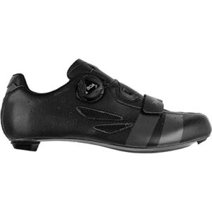 lake cx218 cycling shoe - men's black/grey, 46.5